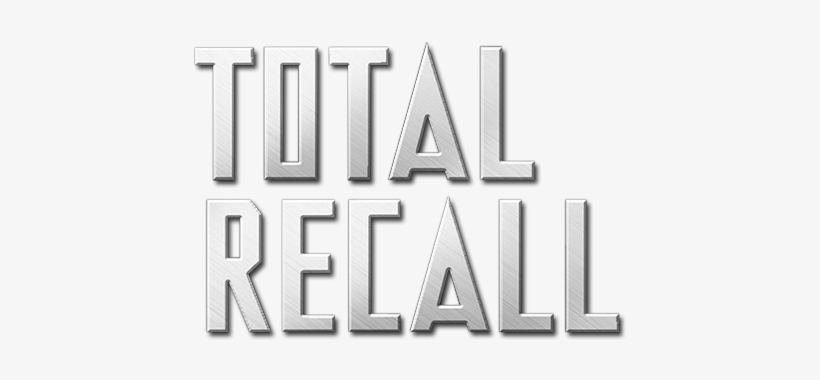 Total Recall Image - Total Recall 1990 Logo PNG Image | Transparent PNG ...