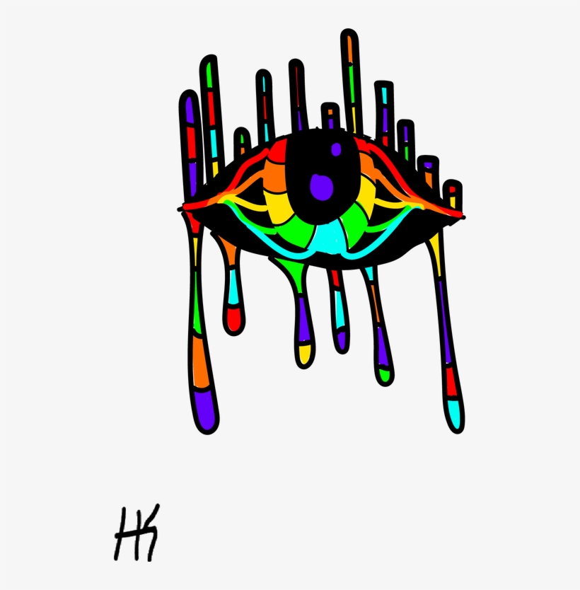 Crying Colors Is A Unique, One Of A Kind Pice That PNG Image ...
