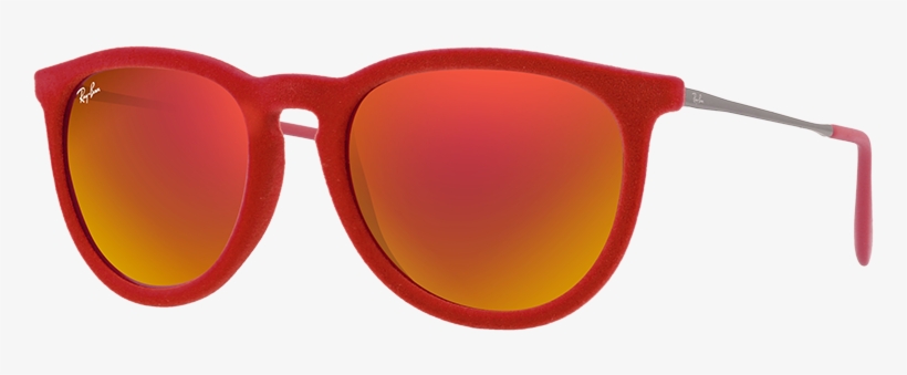 Ray Ban Sunglasses Collection - Ray Ban Erika Rojos PNG Image ...
