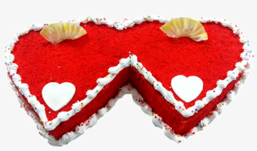 Download Red Velvet Heart Cake - Cake | Transparent PNG Download | SeekPNG