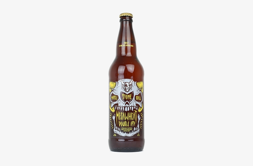 Marble/odell/stone Megawheat Dipa - Beer Bottle PNG Image | Transparent ...