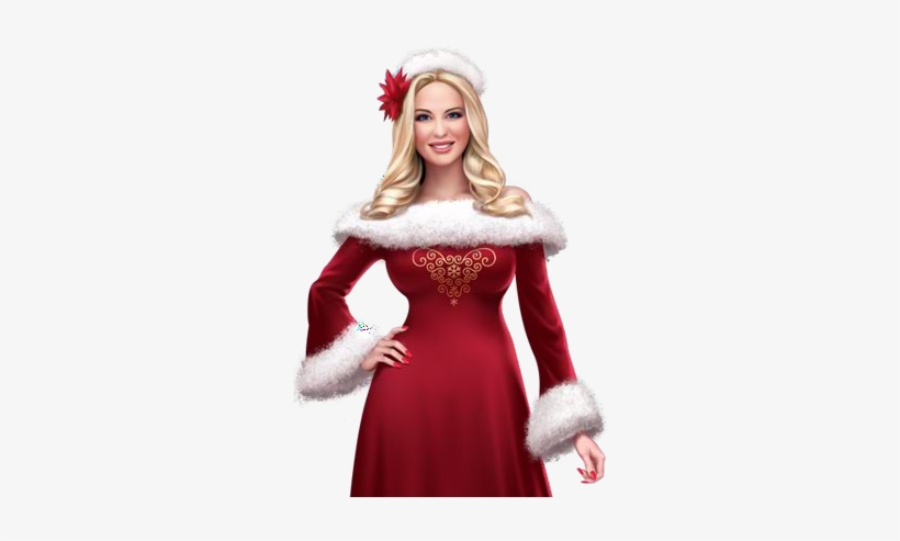 Portrait Full Mrs - Mrs Claus Png PNG Image | Transparent PNG Free ...