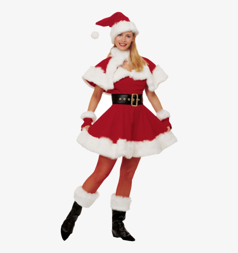 Image Sc 1 St Ebay - Miss Santa Costume Adult Mrs Claus Christmas ...