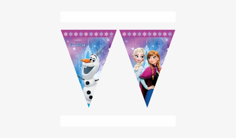 Disney Frozen Triangle Banner - Disney Frozen Northern Lights Bunting ...
