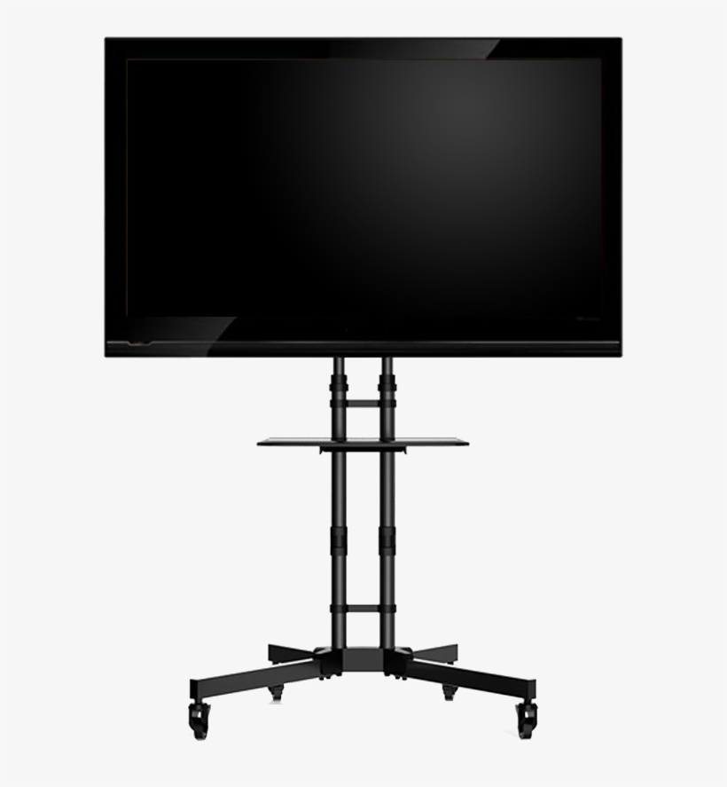 Download 40" Hdtv W/ Stand - Fleximounts C06 Mobile Tv Cart Lcd Stand ...