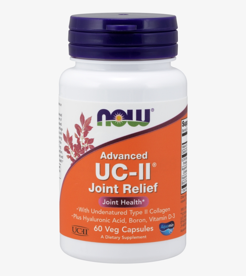 Uc-ii® Advanced Joint Relief Veg Capsules - Now L Tyrosine 500 Mg PNG ...