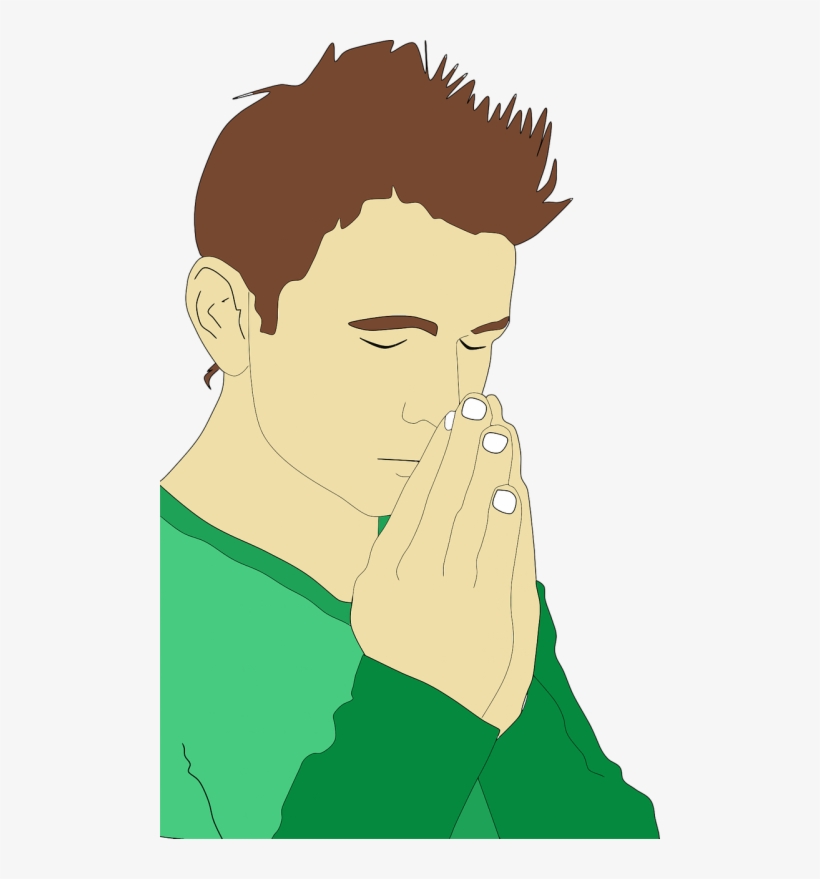 Man Praying Illustration PNG Image | Transparent PNG Free Download on ...