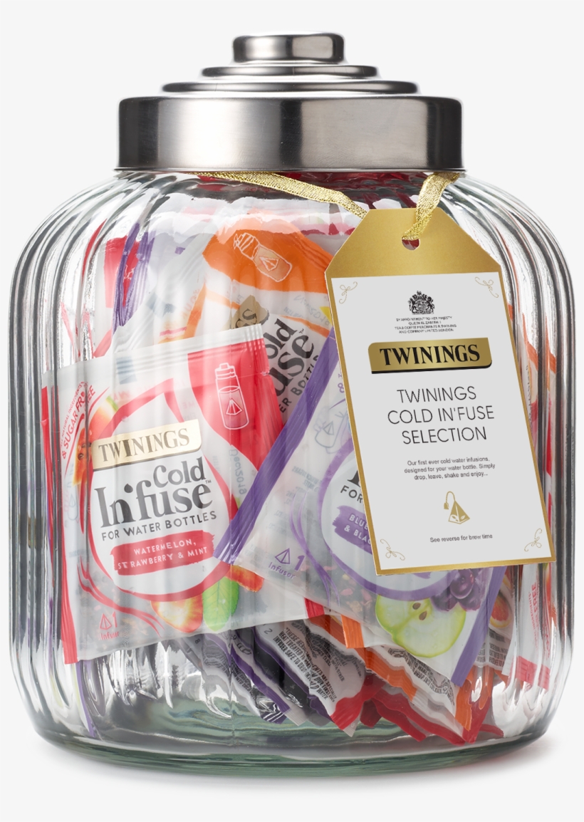 Large Jar With Twinings Cold Infuse PNG Image | Transparent PNG Free ...