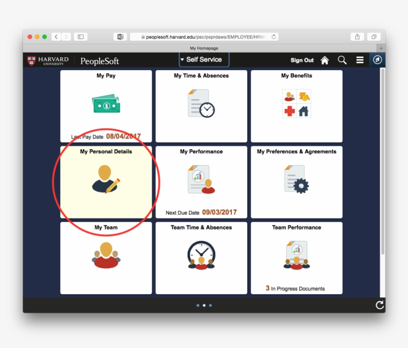 Once You Log In, Click The Button For My Personal Details - Research ...