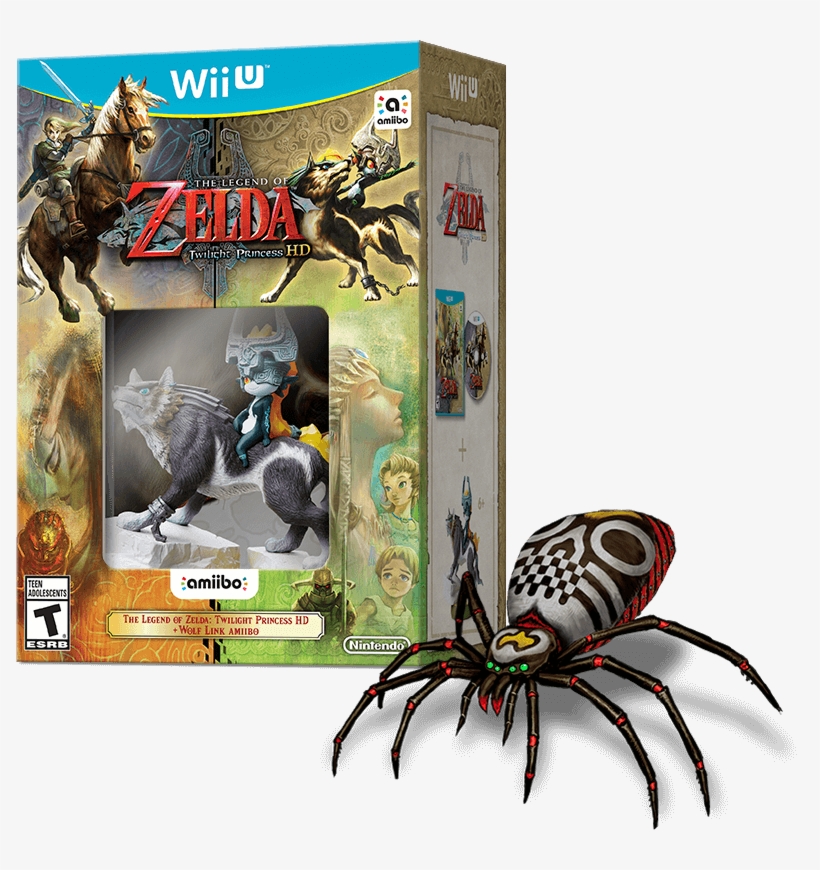 Retail Version - Legend Of Zelda Twilight Princess Spider PNG Image ...
