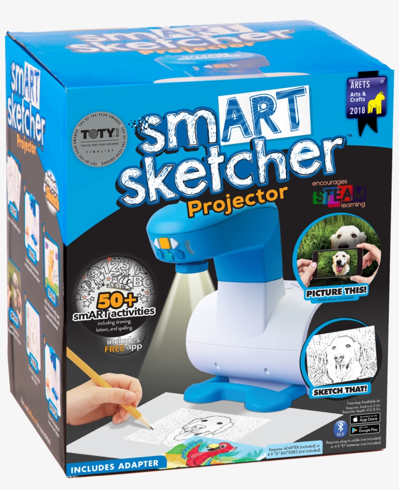 Smart Sketcher ,, , Large - Smart Sketcher Projector PNG Image ...