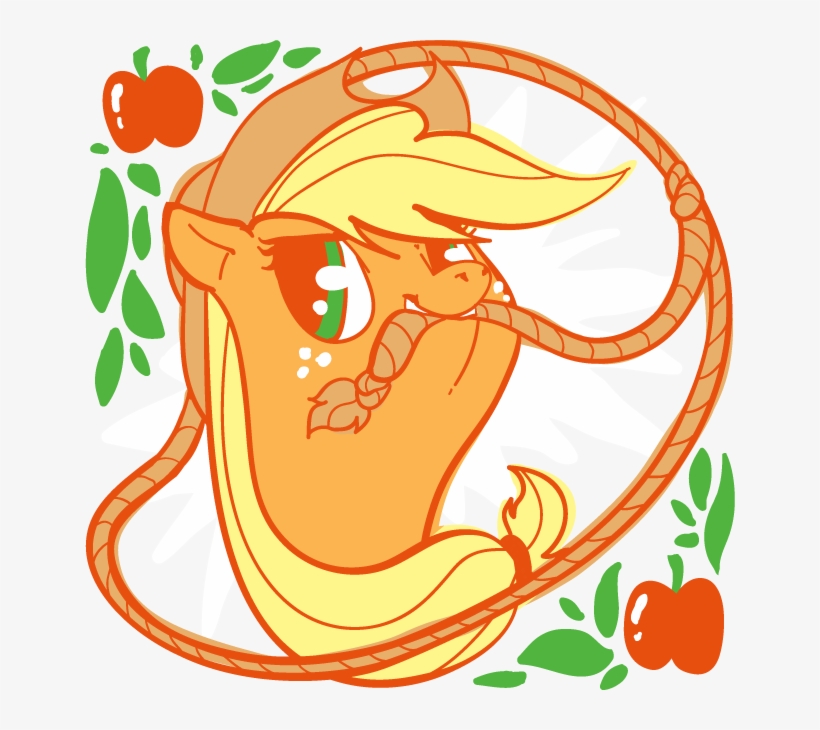 Apple, Applejack, Artist - Cartoon PNG Image | Transparent PNG Free ...