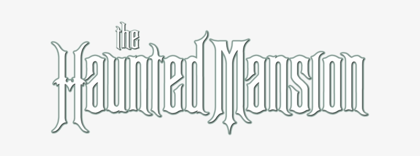The Haunted Mansion - Disney Haunted Mansion Logo Png PNG Image ...