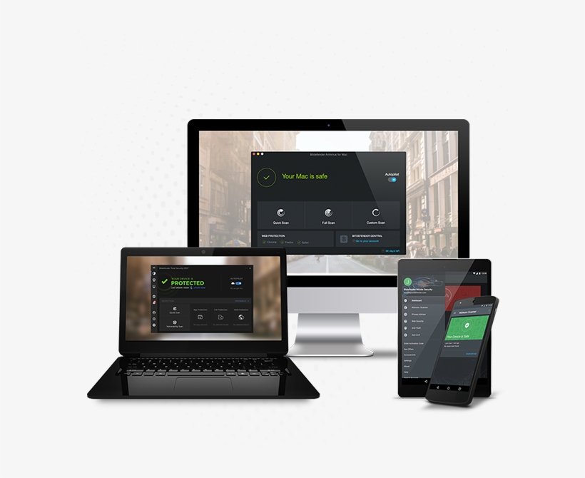 One-stop Security Center - Pc Mobile Antivirus Protection PNG Image ...