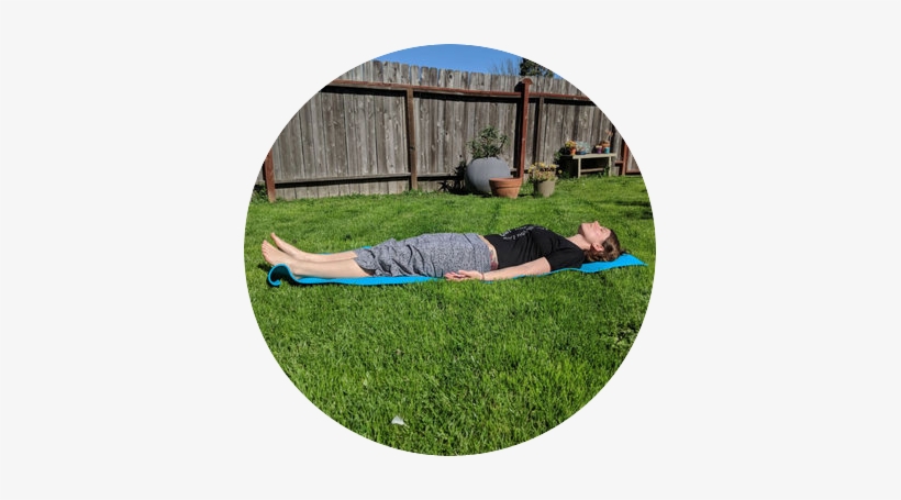 Laying Down Meditation Posture Flat On The Ground - Meditation PNG ...