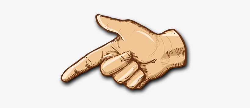 Download Hand Pointing Png Download - Pointing Hand You | Transparent ...