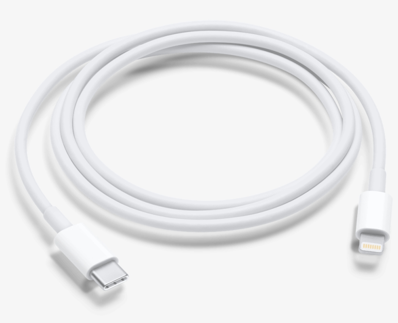 Download Usb-c To Lightning Cable - Quick Charge | Transparent PNG ...