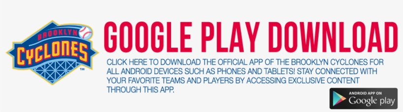 Schedule - Brooklyn Cyclones Primary Team Logo Patch PNG Image ...