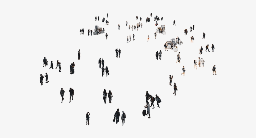 Download Cut Out People Aerial | Transparent PNG Download | SeekPNG