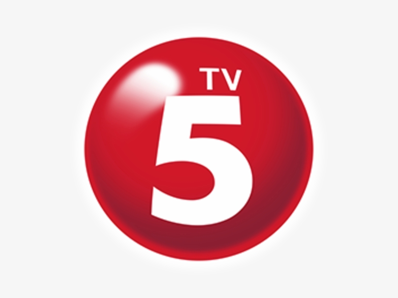 Download Tv5 2017 White Glow - Tv 5 Logo Png | Transparent PNG Download ...