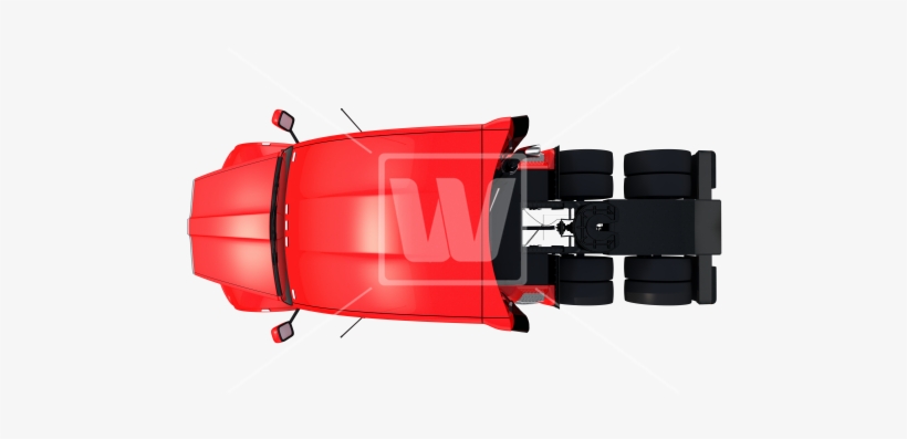 Download Semi From Welcomia Imagery - Semi Truck Top View | Transparent ...