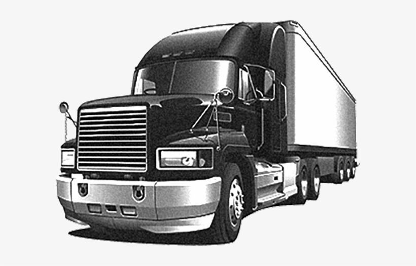 Mile - Black 18 Wheeler Truck PNG Image | Transparent PNG Free Download ...