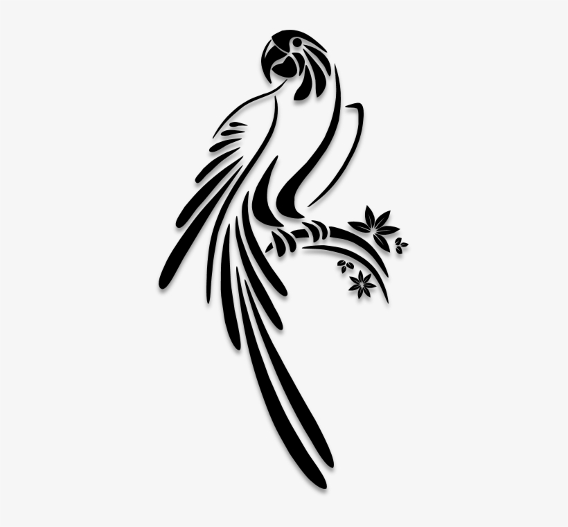 Birds Silhouettes Art & Islamic Graphics - Stencil Art Bird PNG Image ...