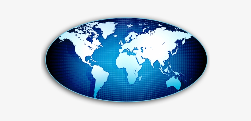 Map Of World Purple And Orange PNG Image | Transparent PNG Free ...