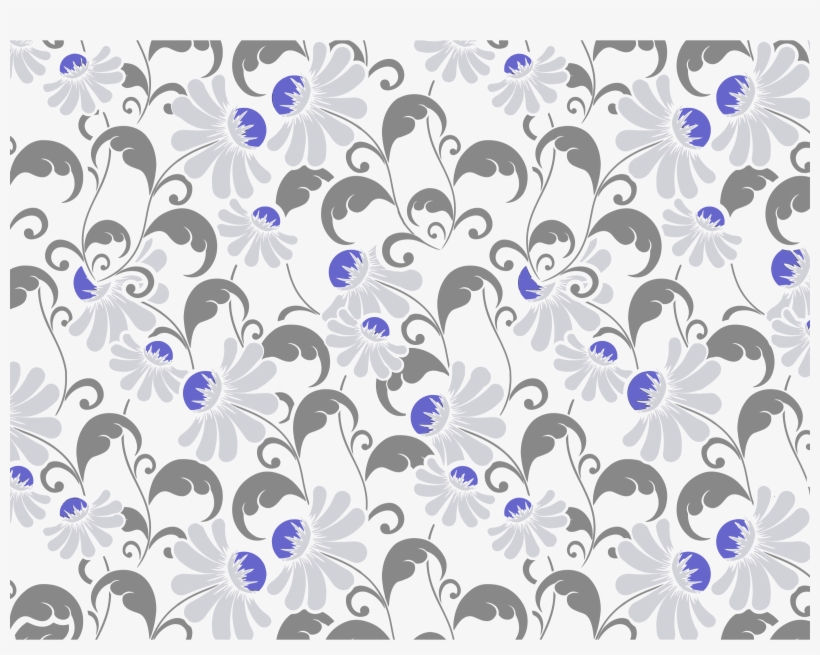Download Medium Image - Floral Pattern Transparent Background ...