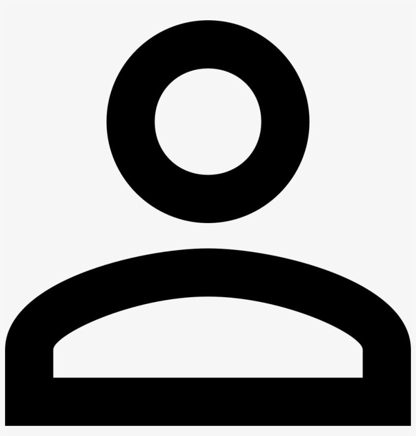 Download Person Outline - - User | Transparent PNG Download | SeekPNG