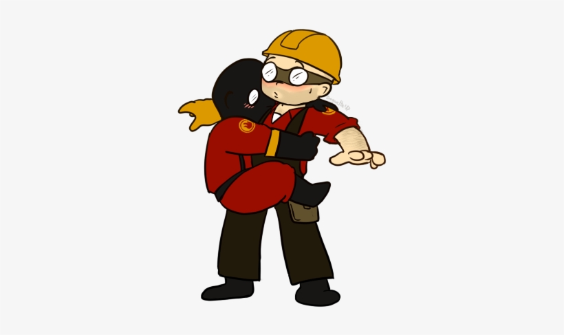 Download Transparent Version - Tf2 Pyro X Engineer Fanfiction ...