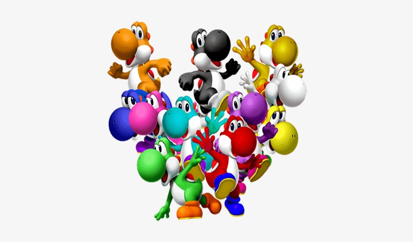 [ Img] - Yoshi Colors PNG Image | Transparent PNG Free Download on SeekPNG