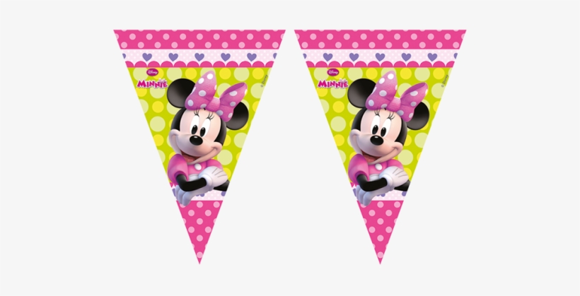 Download Disney Minnie Mouse Party Triangle Flag - Minnie Mouse ...