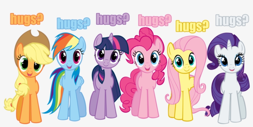 Fanmade Hugs Vector - My Little Pony PNG Image | Transparent PNG Free ...