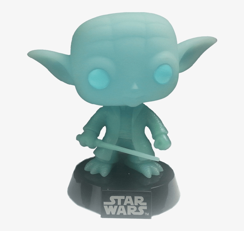 Yoda Force Spirit Pop Vinyl Figure - Star Wars Pops Yoda PNG Image ...