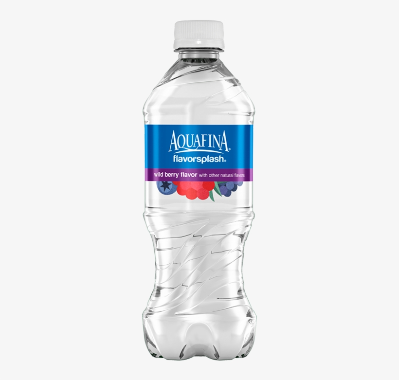 Aquafina Flavor Splash Naturally Flavored Wild Berry - Aquafina Sparkling Berry Breeze PNG Image ...
