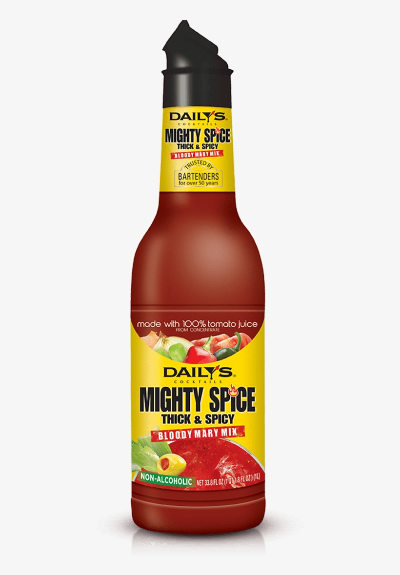 Bring The Heat - Daily's Bloody Mary Mighty Spice PNG Image ...
