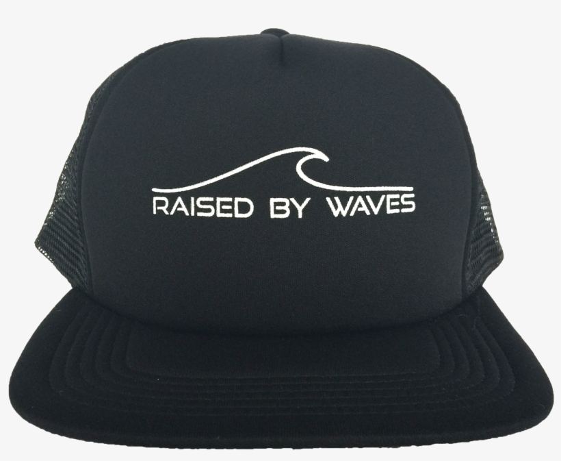 Download Raised By Waves Trucker Snapback Hat Black/black - Make Djing Great Again | Transparent ...