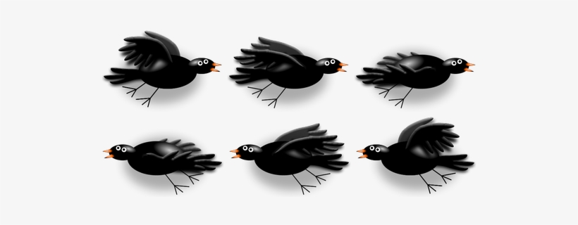 Download Two-state Sprite Image - Bird Sprite Sheet Png | Transparent ...