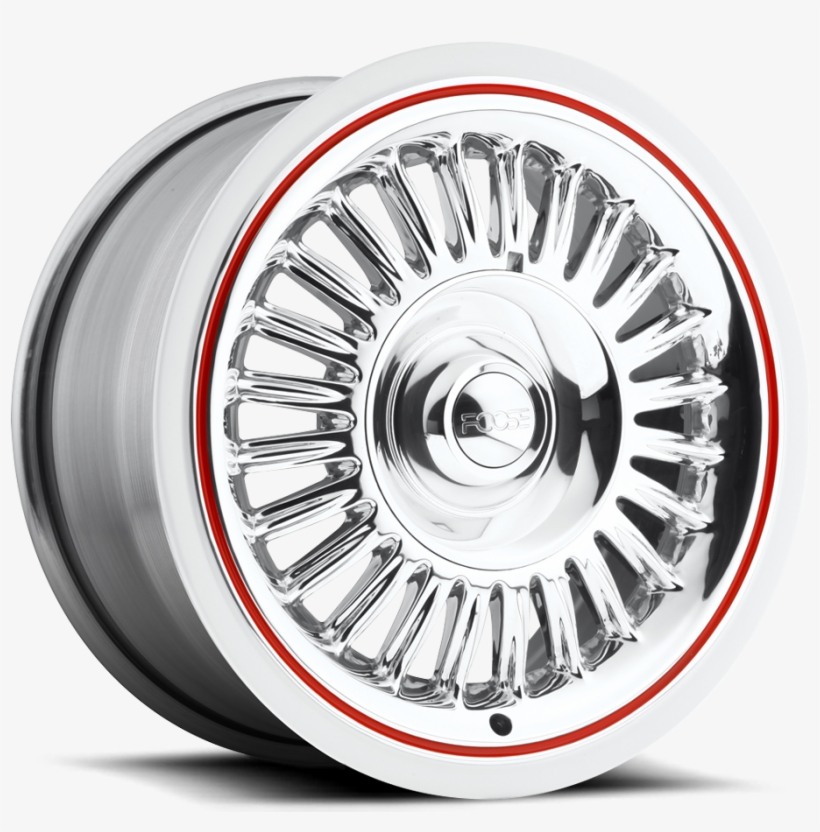 5 Lug Polished With Custom Painted White Wall - Custom White Wall Rims ...