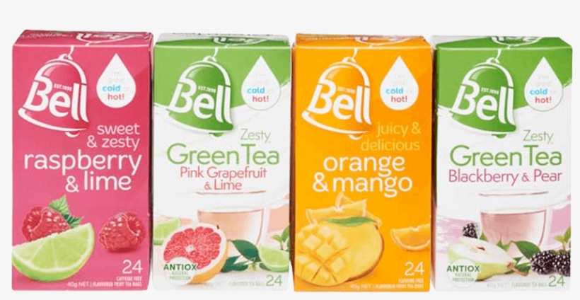 Fruit And Herbal - Bell Fruit Tea - Raspberry & Lime PNG Image ...