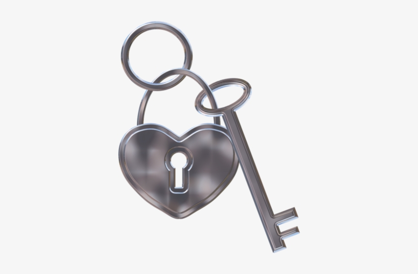 Bd Precious Heart Lock - Keychain PNG Image | Transparent PNG Free ...