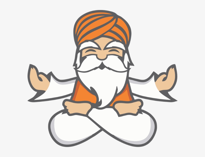 You Are At The Right Place - Cartoon Guru PNG Image | Transparent PNG ...