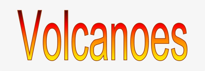 Image00 - Word Volcanoes PNG Image | Transparent PNG Free Download on ...