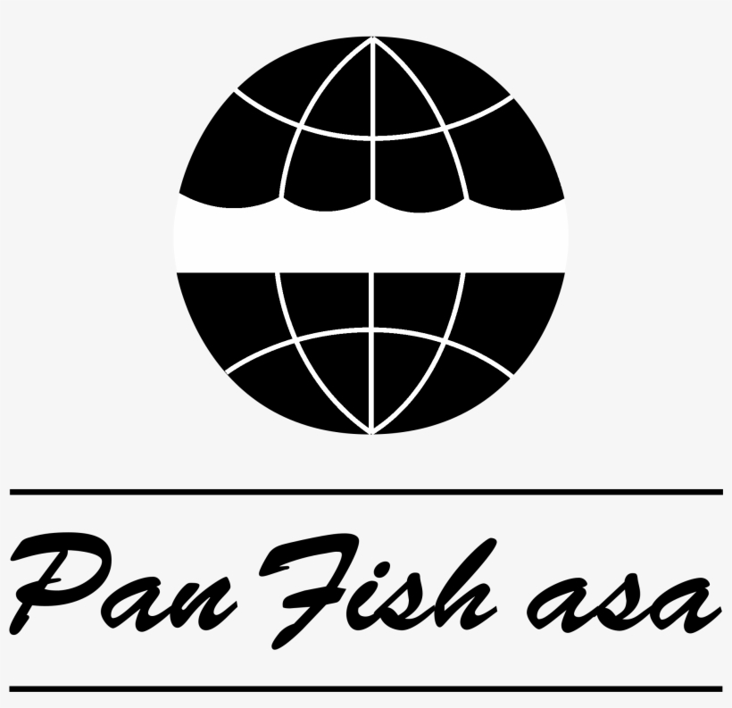 Download Pan Fish Logo Black And White - Pan Fish Logo | Transparent ...