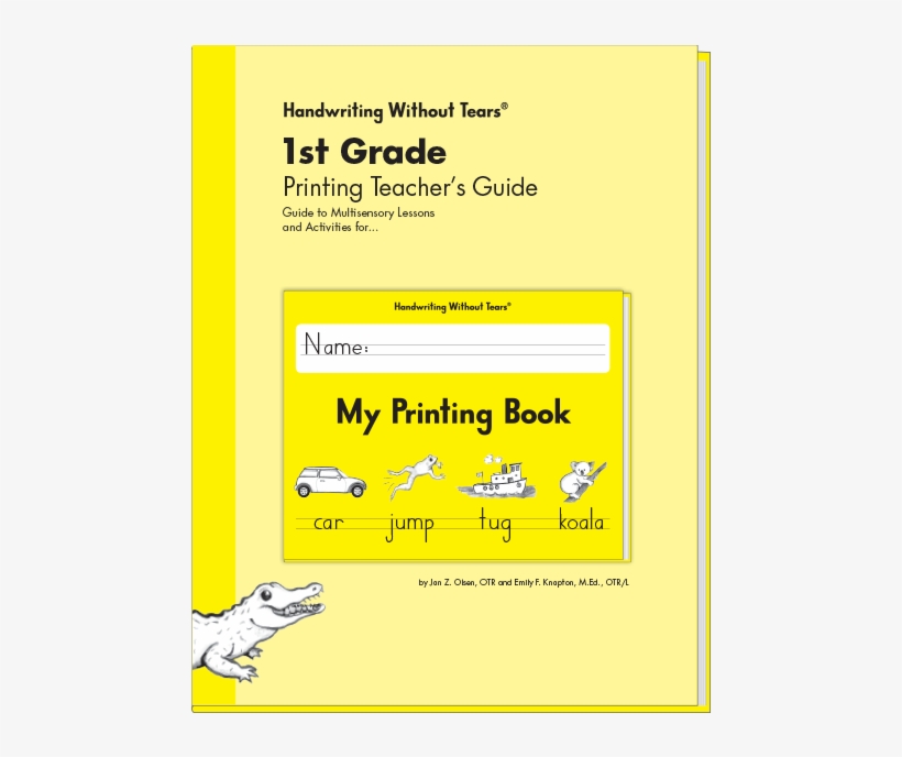 1st Grade Printing Teacher's Guide PNG Image | Transparent PNG Free ...