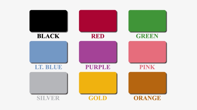 Business Card Blanks Thin - Color Business Card Blanks PNG Image ...