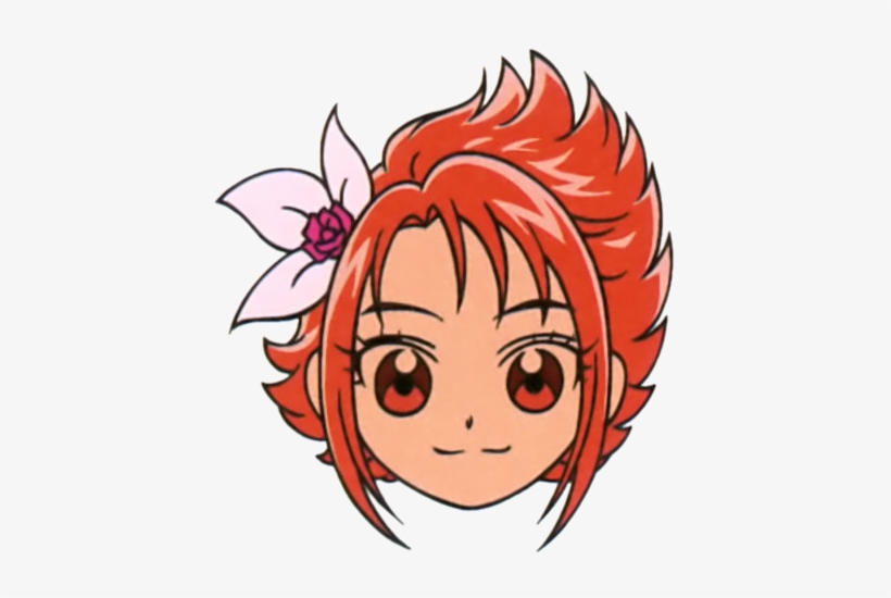 Pretty Cure 5 Gogo Cure Rouge Face - Cartoon PNG Image | Transparent ...