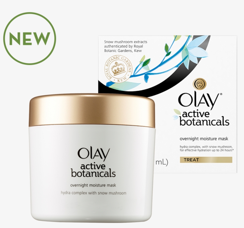 Olay Active Botanicals Overnight Moisture Mask Product - Olay Active ...