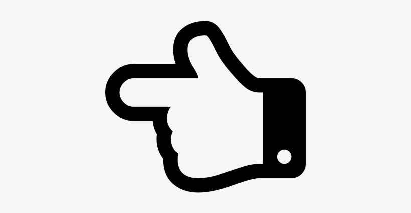 Hand Pointing To Left Direction Vector - Hand Sign Png PNG Image ...